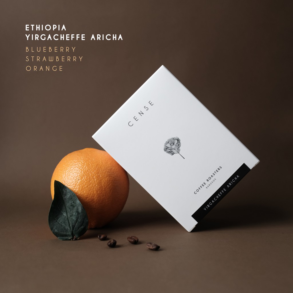 เมล็ดกาแฟคั่ว เอธิโอเปีย Ethiopia Yirgacheffe Aricha (Light-Medium Roast) Single Origin 200g ...