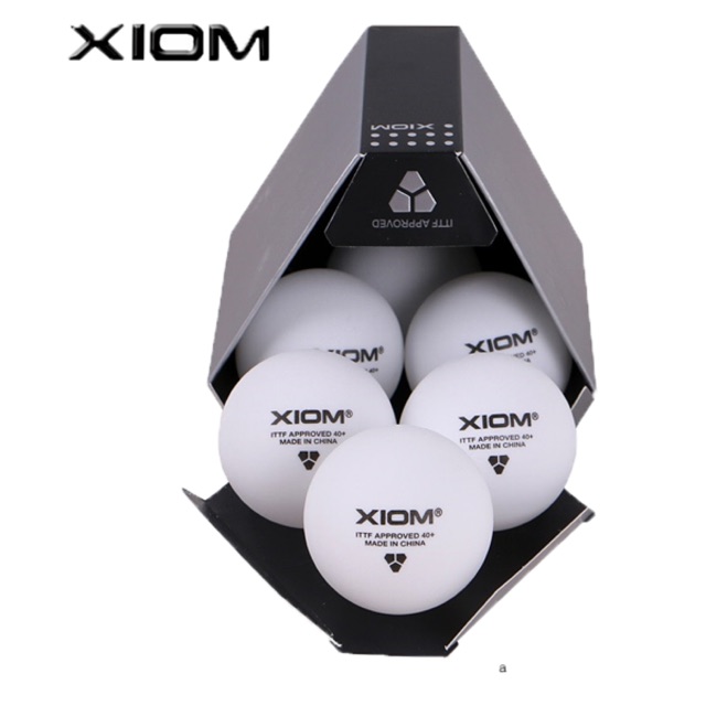 ลูกปิงปอง Xiom 3 Star 40+ ไร้รอยต่อ (ITTF)(ราคา 6 ลูก) | Shopee Thailand
