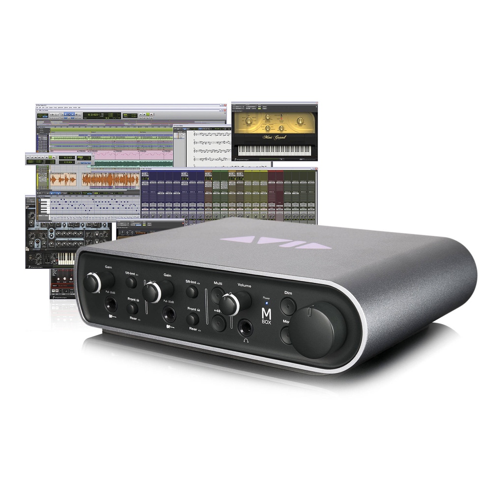 (ส่งฟรี)AVID MBOX GEN3 Audio interface ซาวด์การ์ดทำเพลงแบรนด์ USA ...