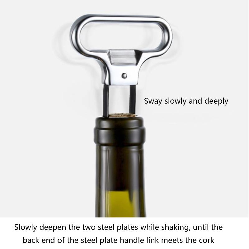 Two Prong Wine Bottle Opener Corkscrew Remover Wine Bottle Opener ...