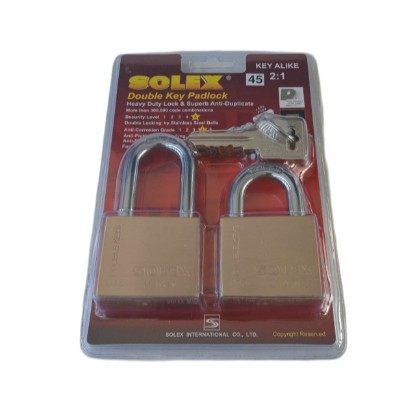 SOLEX KEY ALIKE 2:1 1 ชุด (ดอกกุญแจแบบ 2 ร่อง ระบบลูกปืน) | Shopee Thailand