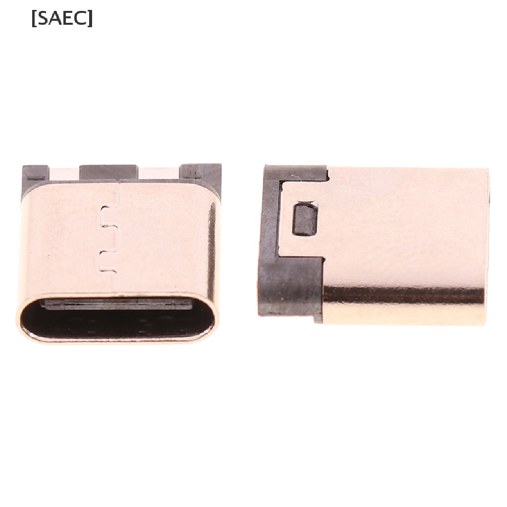 [SAEC] 10 PCS Type-C 2pin Soldering Female 3A High Current Socket USB ...