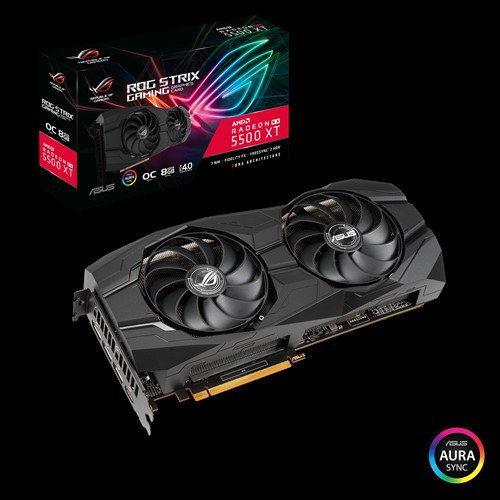 RX5500XT 8GB OC ASUS ROG STRIX RGB การ์ดจอเล่นเกมส์ | Shopee Thailand