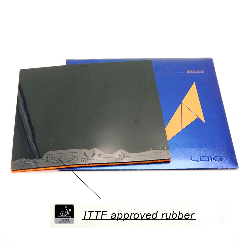 Loki RXTON 5 ITTF ยางปิงปอง แบบเหนียว ยืดหยุ่นสูง สีแดง สําหรับตีปิงปอง ...