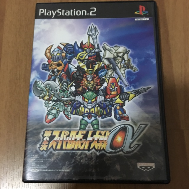 แผ่นเกมส์ PS2 แท้ super robot war alpha2 | Shopee Thailand