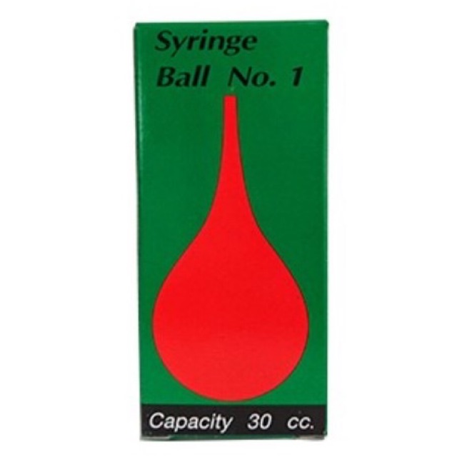 Syring ball no.1 ลูกยางแดงดูดเสมหะ ดูดน้ำมูก | Shopee Thailand