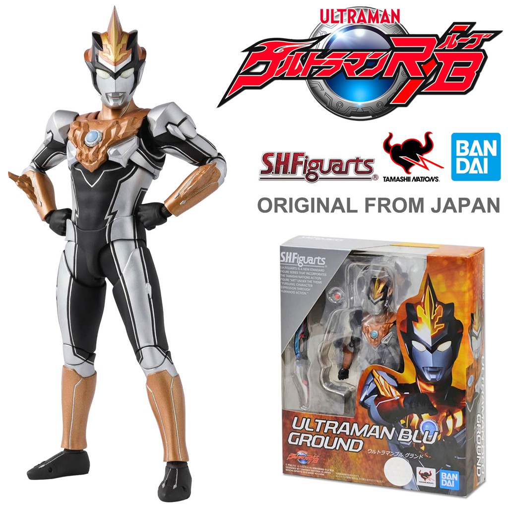 Model Figma งานแท้ Original ฟิกม่า Bandai Ultraman Blu Ground R/B ยอด ...