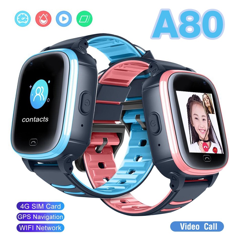 JRM นาฬิกาเด็ก Telecorsa ใส่ซิม โทร วิดีโอคอล A80 4G คละสี รุ่น A80-K30A-Ri นาฬิกาข้อมือเด็ก ...