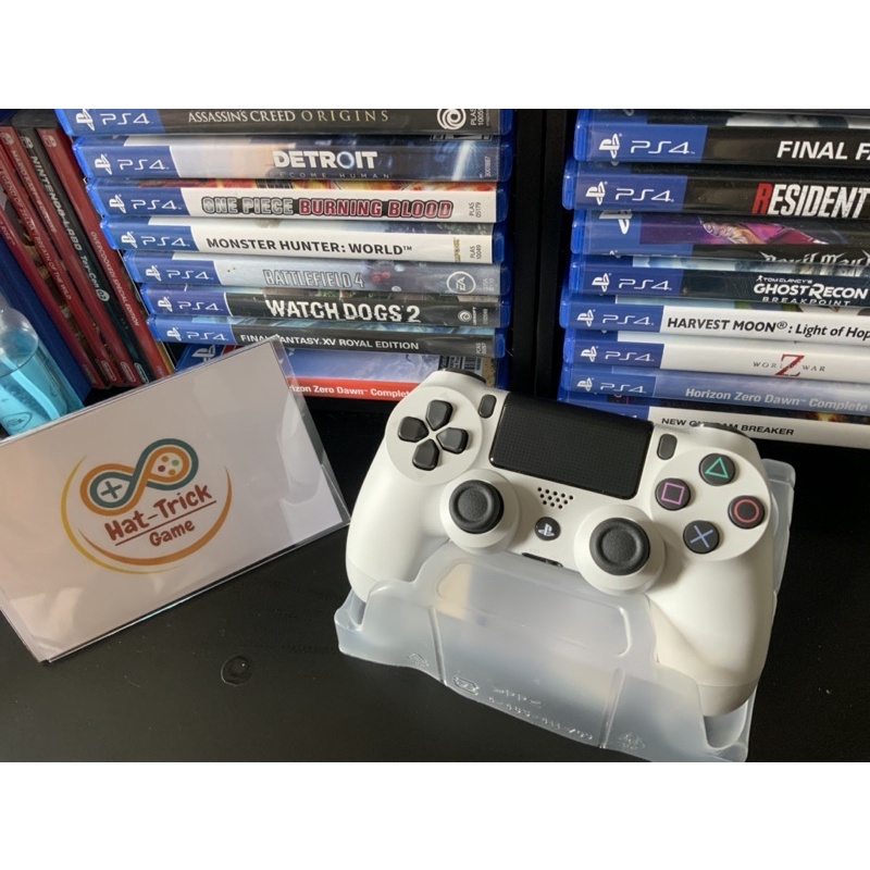 Joy Ps4 Gen2 สี ขาว (มือ2 แท้) สภาพดี Dual shock ps4 | Shopee Thailand