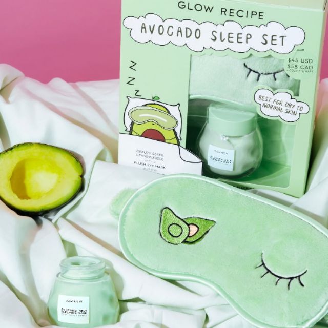 Glow Recipe Avocado Melt Sleeping Mask Set | Shopee Thailand