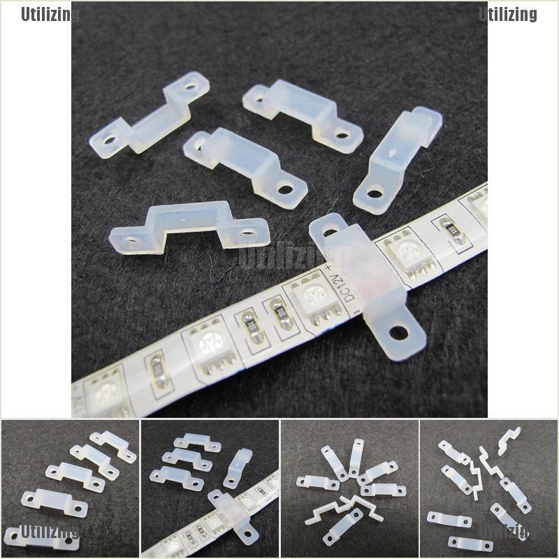 ใช้ คลิปซิลิโคน 10 มม. สําหรับยึดแถบไฟ Led Rgb 5050 5630 10 ชิ้น ...