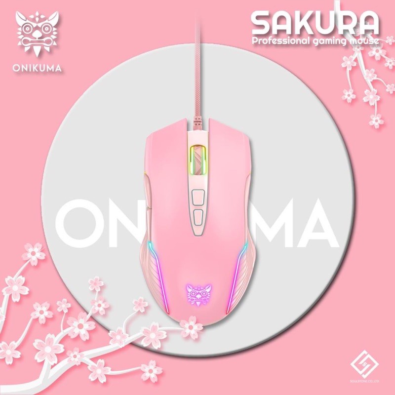 Mouse ONIKUMA SAKURA | Shopee Thailand