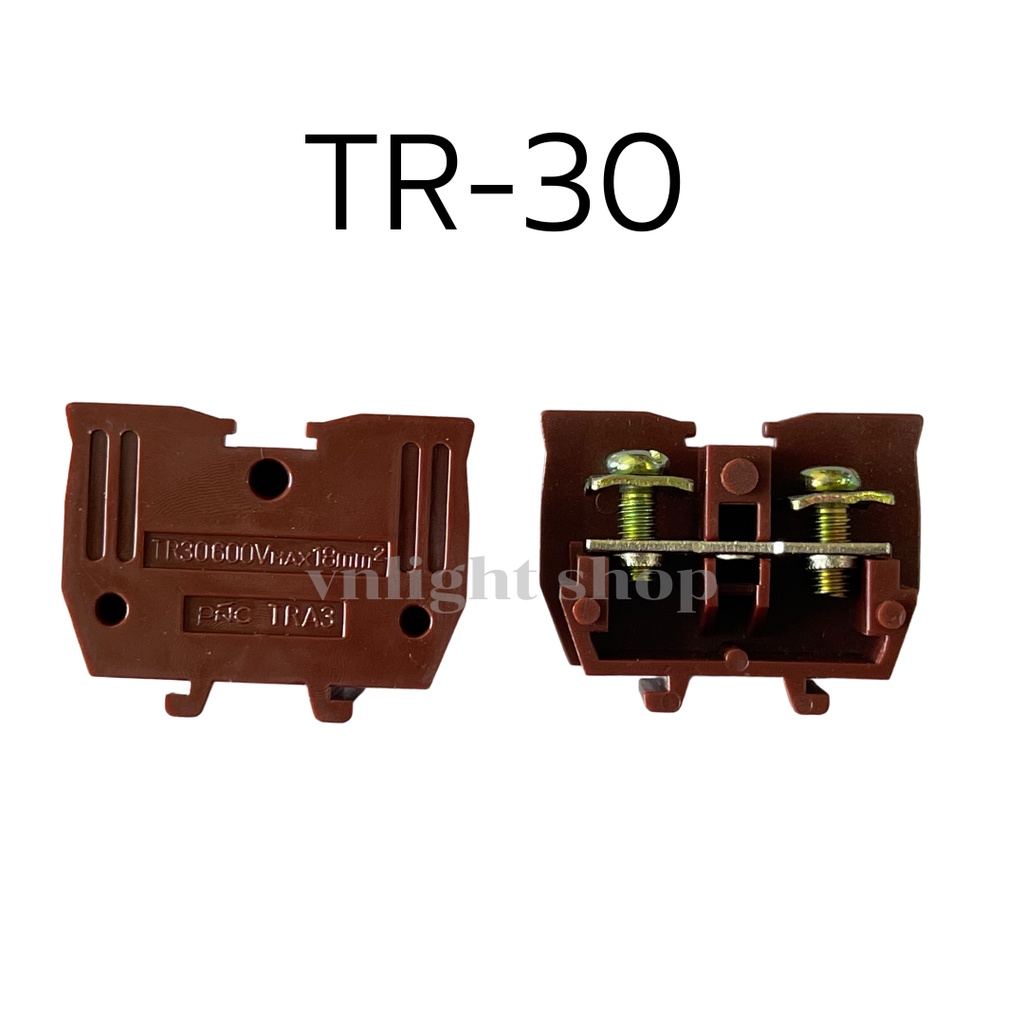 เทอร์มิอล Terminal เทอร์มินอลต่อสาย TR-10 TR-20 TR-30 เทอร์มินอลพร้อมฝา ...