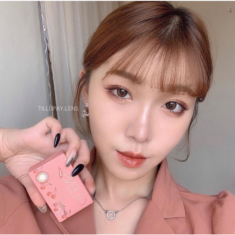 OLENS CHERRY MOON BROWN (รายเดือน) | Shopee Thailand