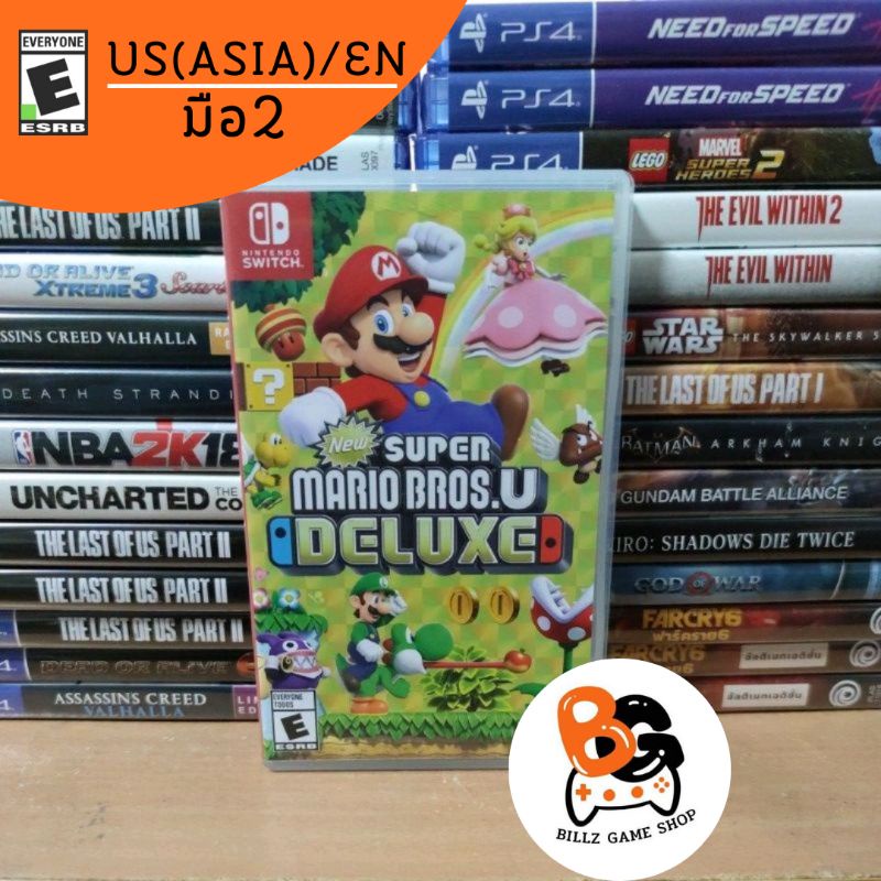 [มือ2] Nintendo Switch | Mario Bros U Deluxe | Shopee Thailand