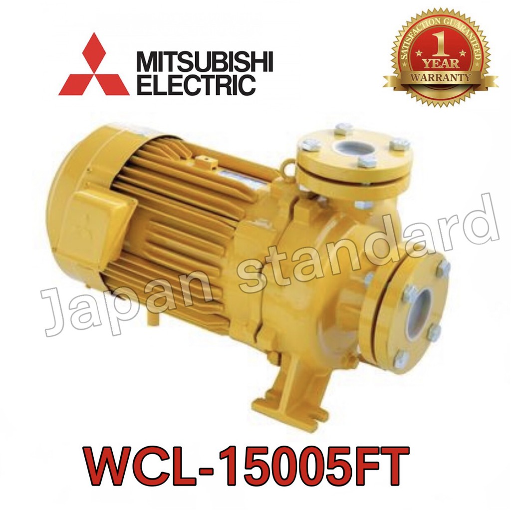 MITSUBISHI ปั้มหอยโข่ง มีหน้าแปลน WCL-15005FT 380 V ปั๊มน้ำ ปั๊มน้ำ ...