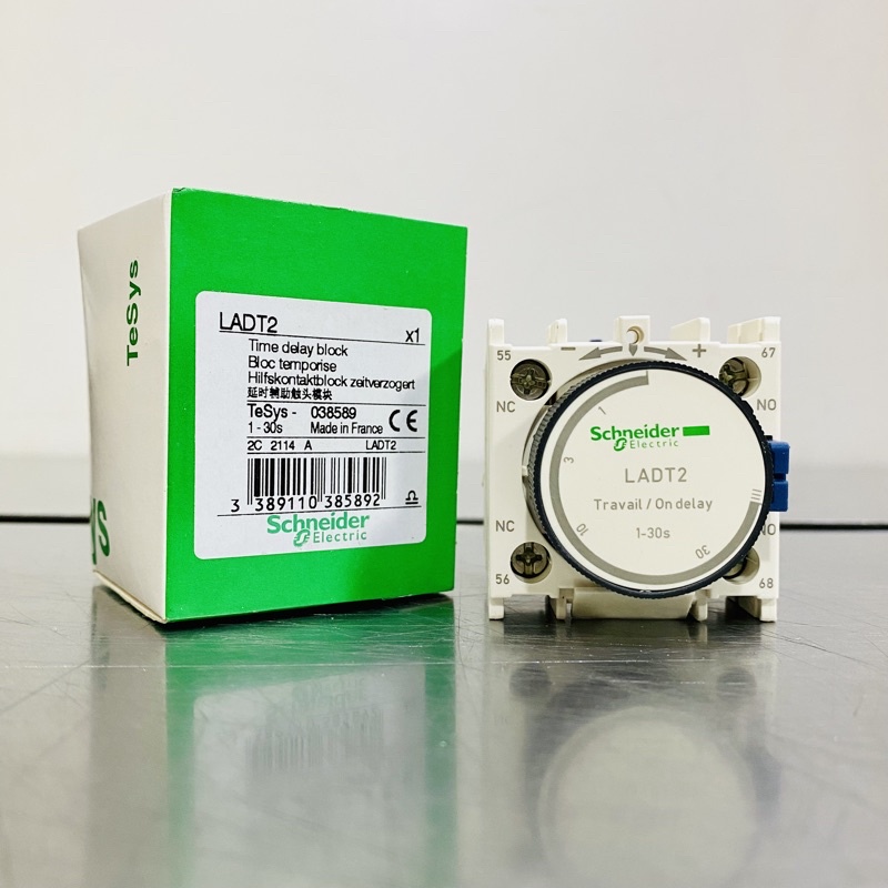 Schneider ไทม์เมอร์ สวมหน้าคอนแทคเตอร์ รุ่น LADR2 LADS2 LADT2 | Shopee ...