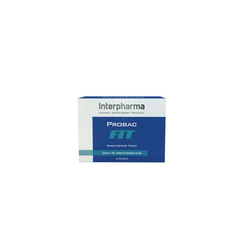 (ของแท้ 100 %) Interpharma Probac FIT เสริมสร้างระบบขับถ่าย เสริมสร้างกล้ามเนื้อ 30ซอง | Shopee ...