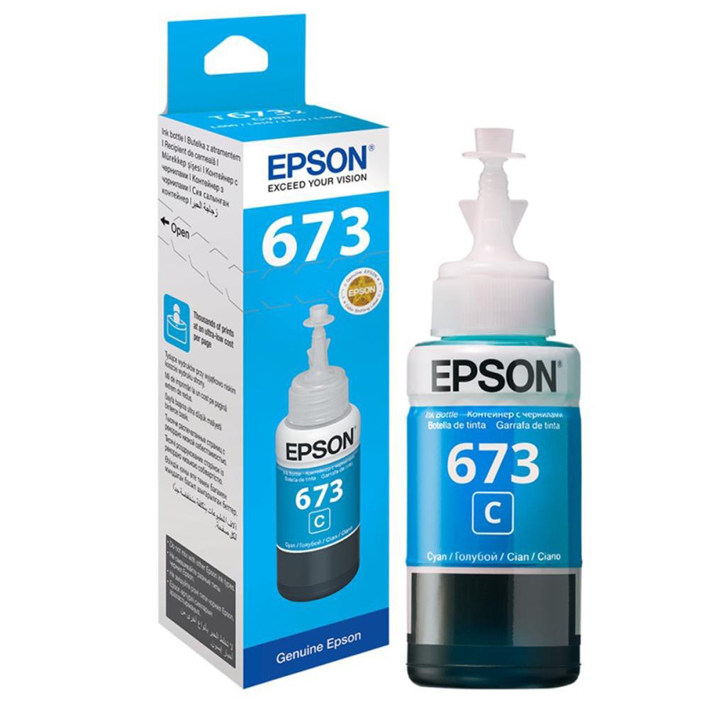 หมึกเติมแท้ Epson 673 (BK C M Y LC LM) | Shopee Thailand
