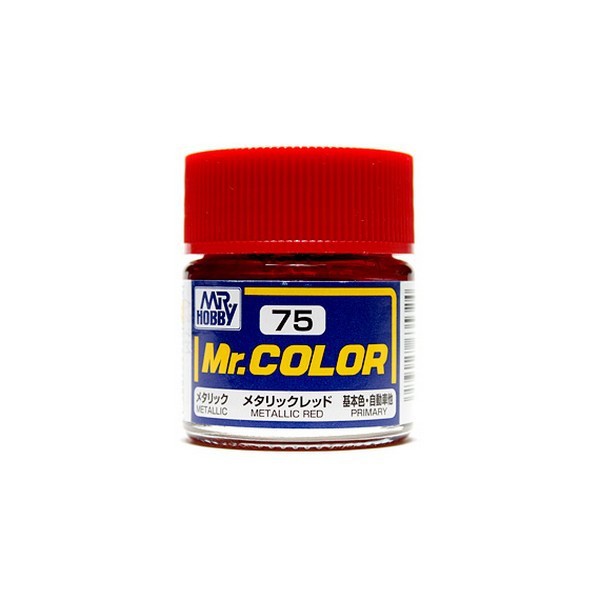 Mr.Hobby Mr.Color C75 Red Metallic Gloss (10ml) 4973028635324 (สี ...