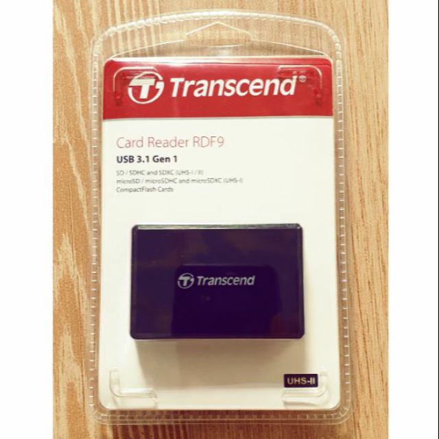 Card Reader Transcend (all in one memory)รุ่น RDF9 USB3.1 Gen1 | Shopee ...