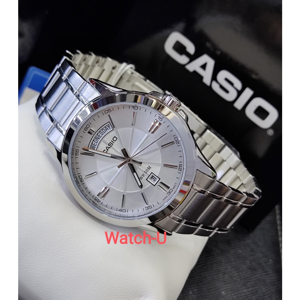 นาฬิกา CASIO MTP-1381D รุ่น MTP-1381D-1A / MTP-1381D-7A รับประกันศูนย์CMG 1 ปี | Shopee Thailand