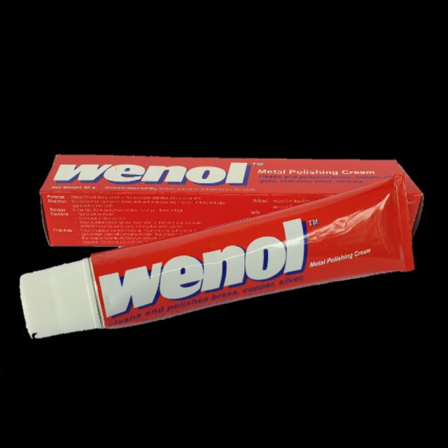 ครีมขัดโลหะ น้ำยาขัดเงาวีนอล wenol 50 g. | Shopee Thailand