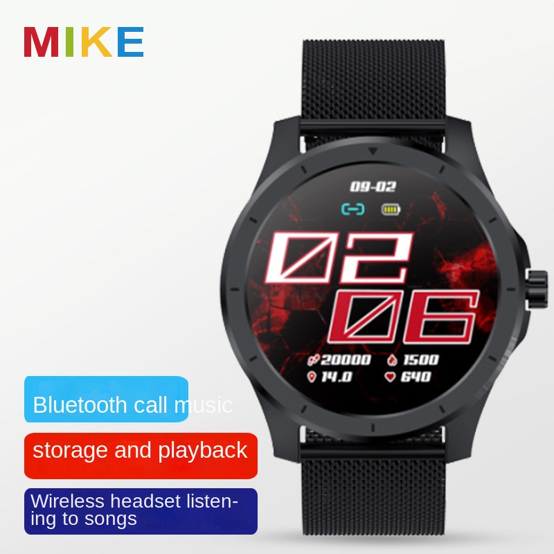 New Mx10 Heart Rate Blood Pressure Sleep Bluetooth Call Music Dial ...
