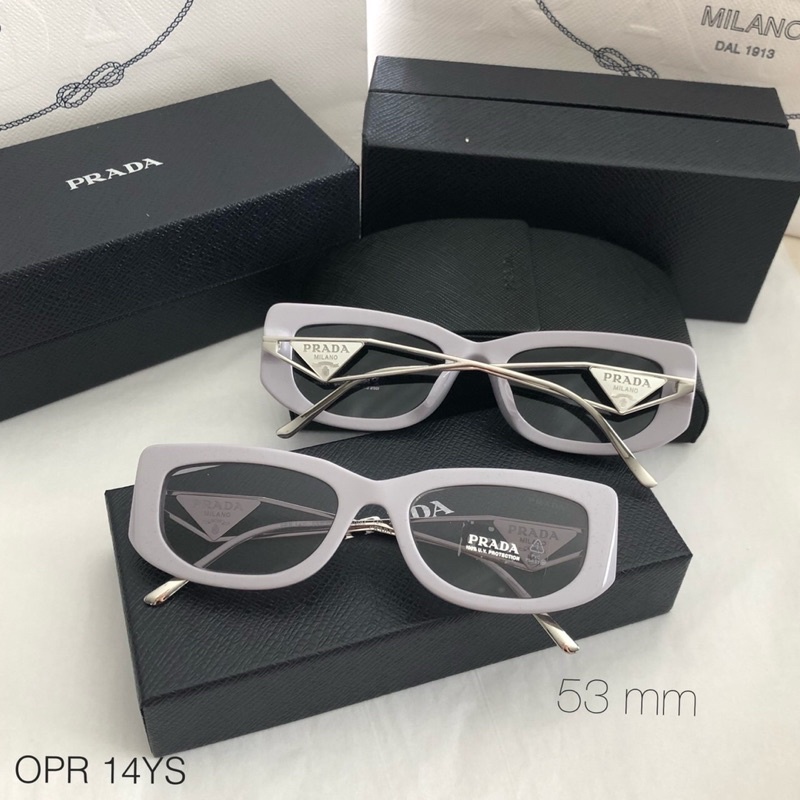 🔥พร้อมส่ง🔥แว่นกันแดด NEW PRADA sunglasses รุ่น OPR 14YS 💯 | Shopee Thailand