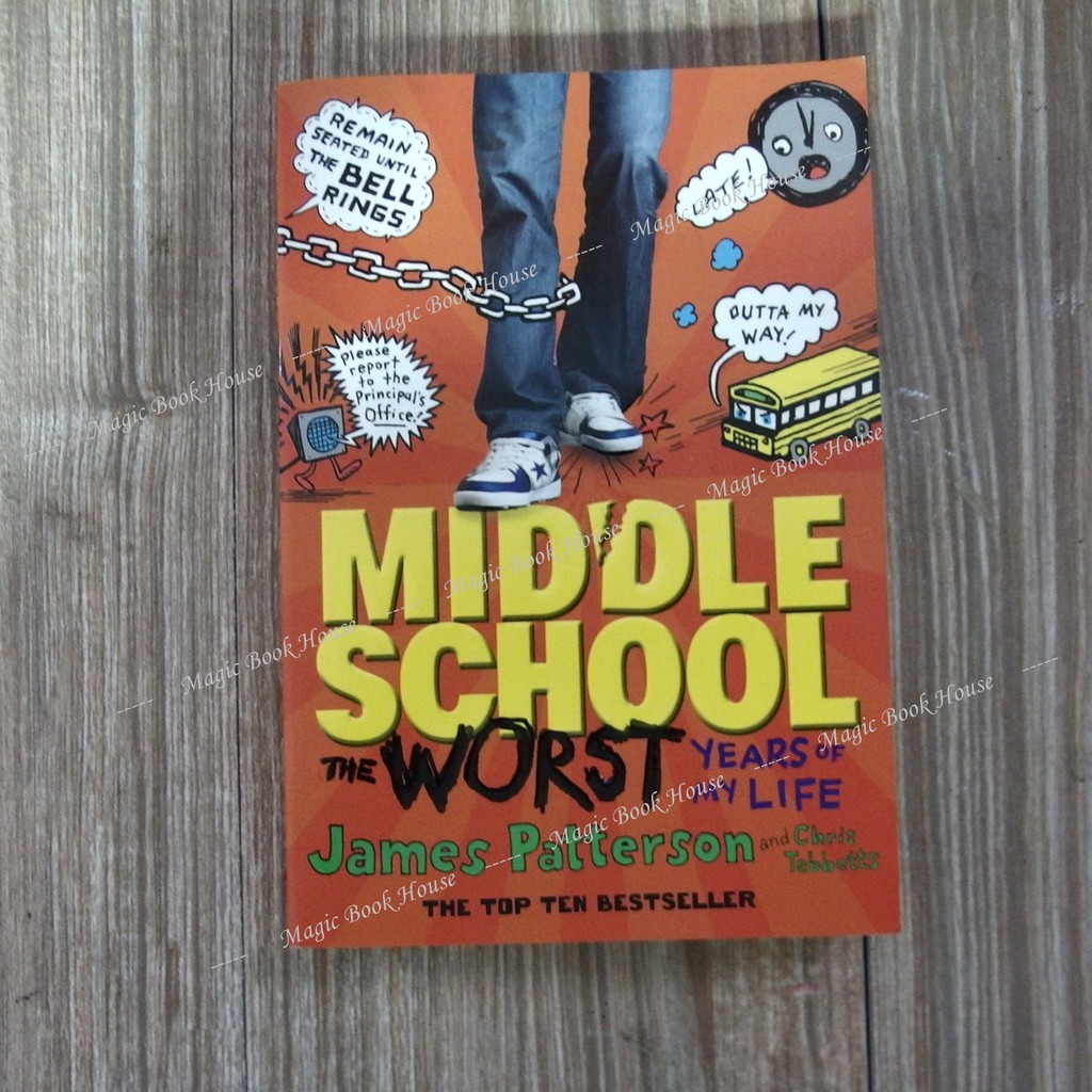 MIDDLE SCHOOL THE WORST YEARS OF MY LIFE : หนังสือ Chapter Book ปกอ่อน ...