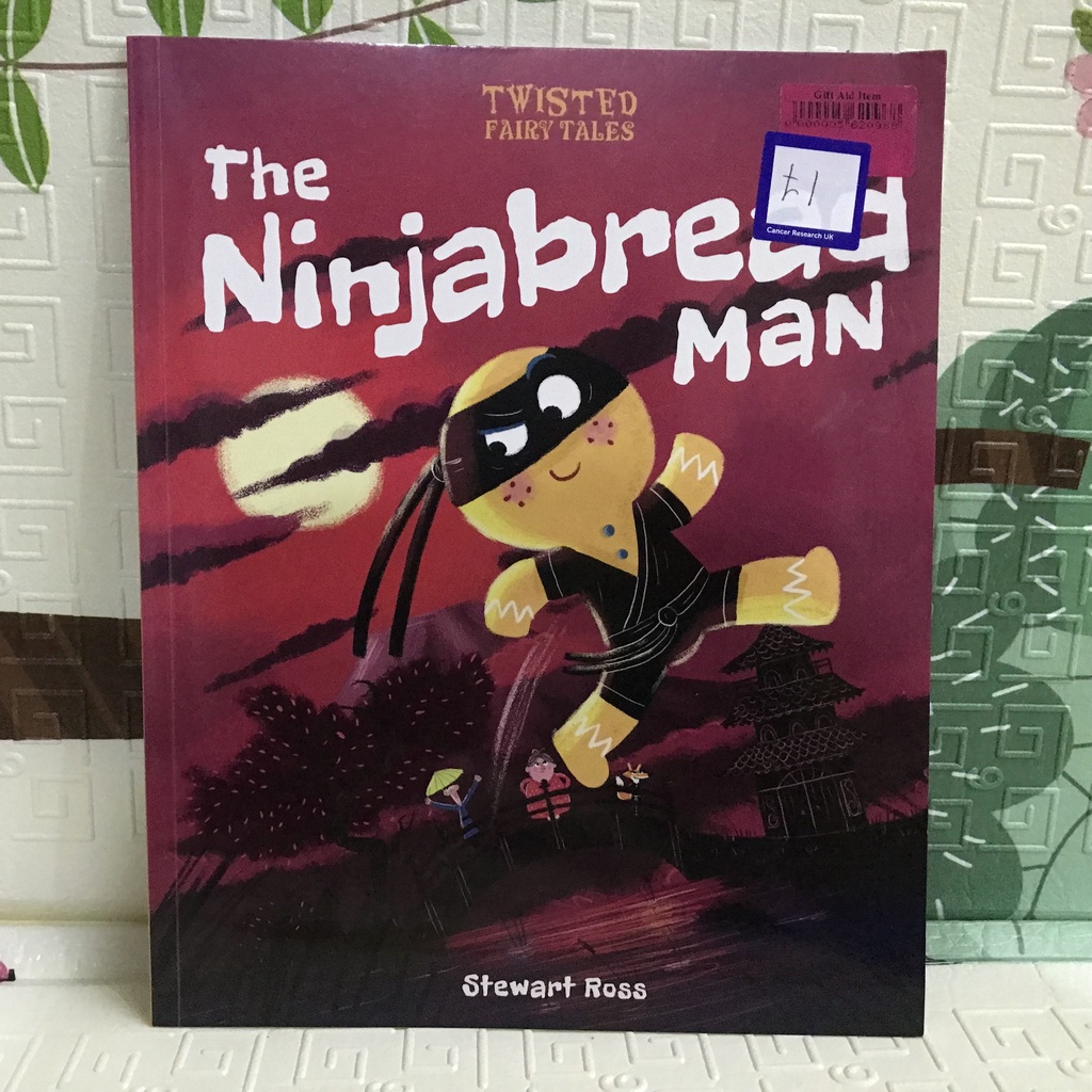 หนังสือภาษาอังกฤษ มือสองนำเข้าจากอังกฤษThe Ninjabread MAN Stewart Ross ...