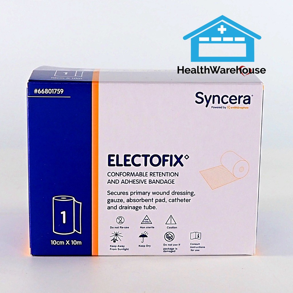 Electofix 10 x 10 เทปใช้ปิดแผล Conformable Retention and Adhesive ...