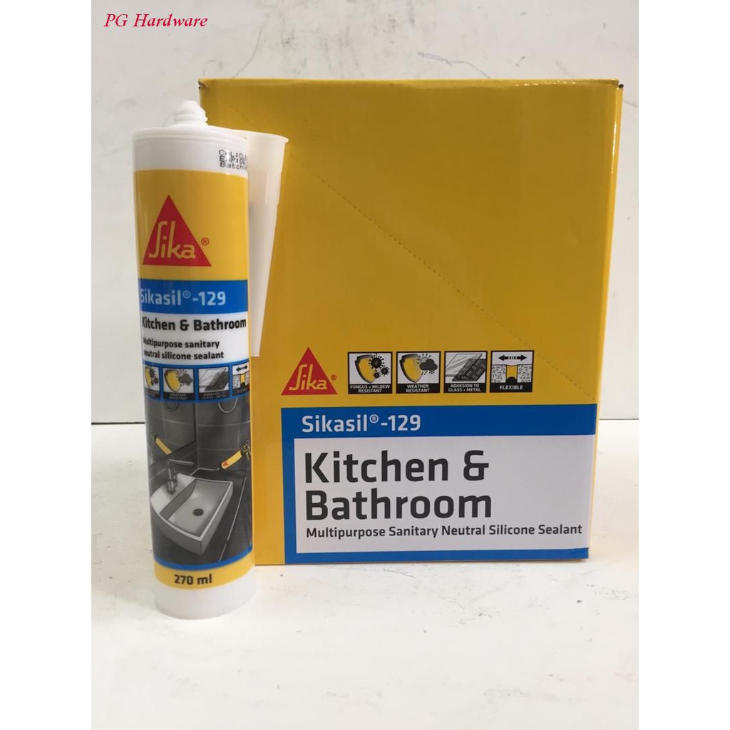 SIKASIL-129 ห้องครัวและห้องน้ํา @270ml | Shopee Thailand