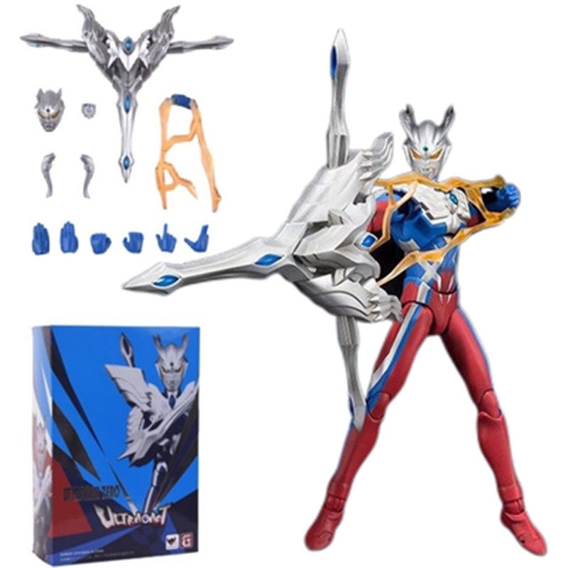 ULTRA-ACT Tiga Ultraman คอมโพสิตรุ่นที่ จำกัด Tiga Obu Superman สามารถ ...