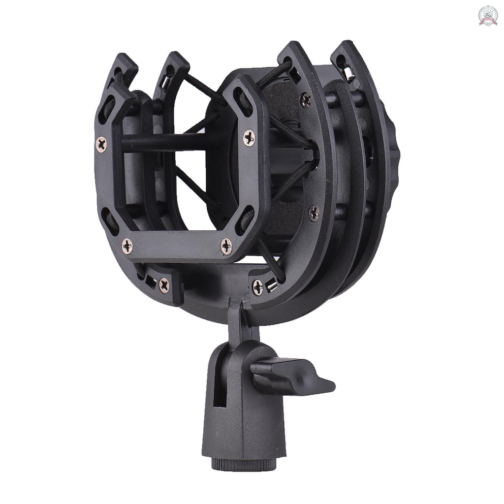 Microphone Shock Mount Suspension Holder Clip 180° Foldable for ...