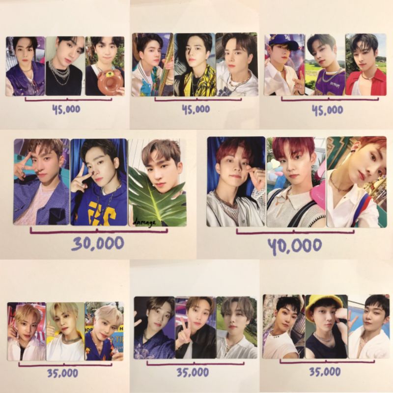 The boyz photocard pc md ขี่ hyunajae younghoon juyeon kevin changmin haknyeon เร้าใจ kevin ...