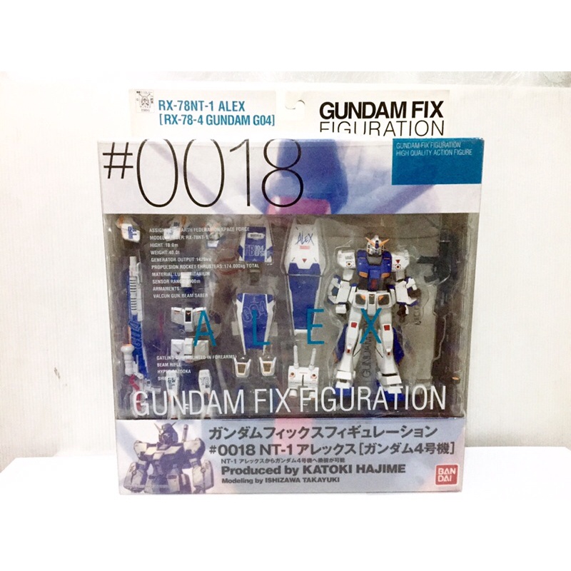 โมเดลกันดั้ม Gundam RX78NT-1 Alex G04 Fix Figuration #0018 | Shopee ...