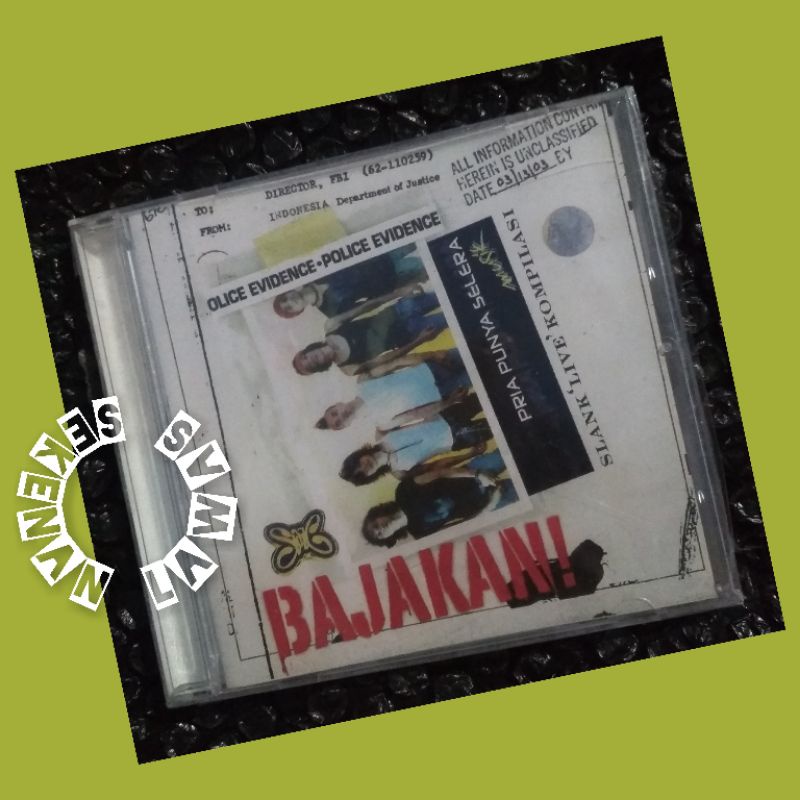 แผ่น Cd Slank - Album B4j4k4n (ซีล) | Shopee Thailand