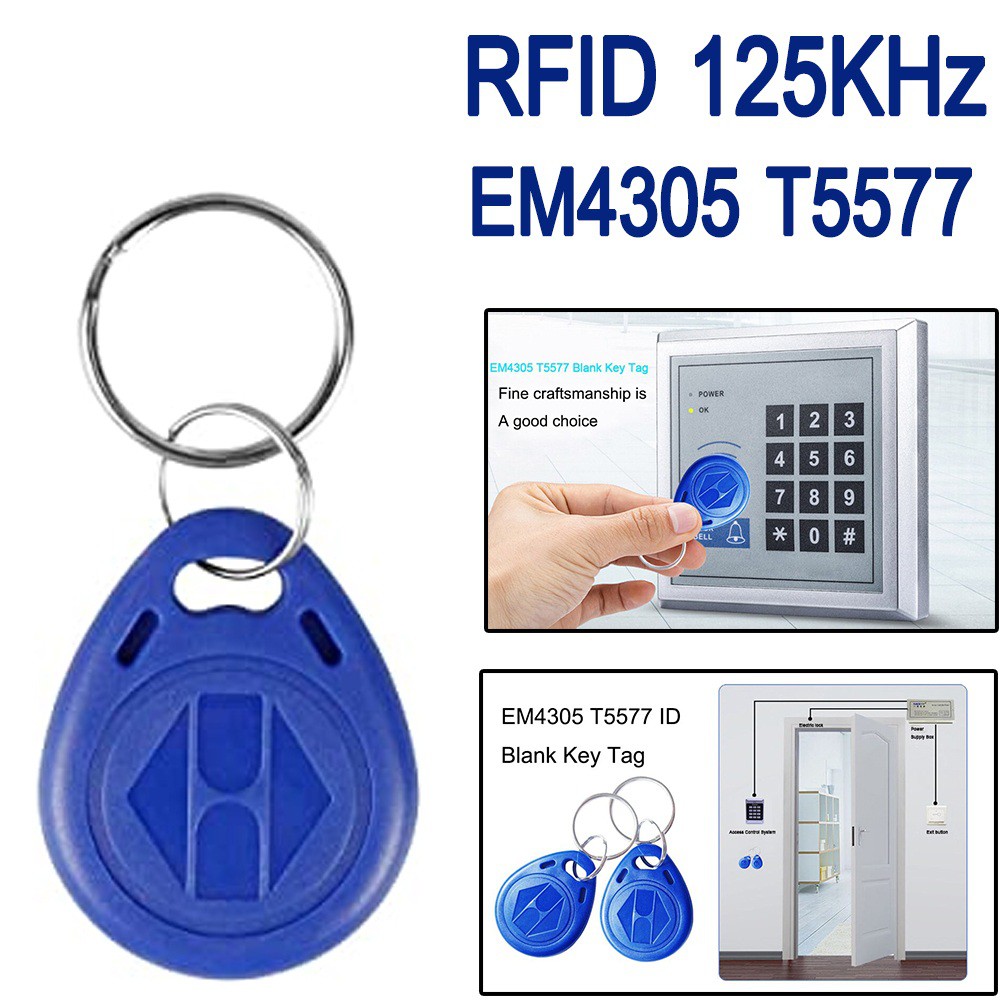 EM4305 T5577 Copy Rewritable Writable Rewrite Duplicate RFID Tag ...