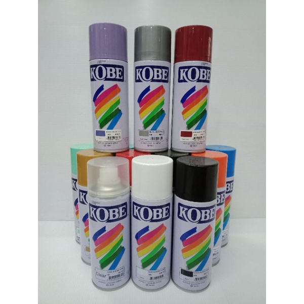 TOA KOBE SPRAY โกเบ สีสเปรย์อเนกประสงค์ + สีสะท้อนแสง (กระป๋อง 400 cc.) | Shopee Thailand