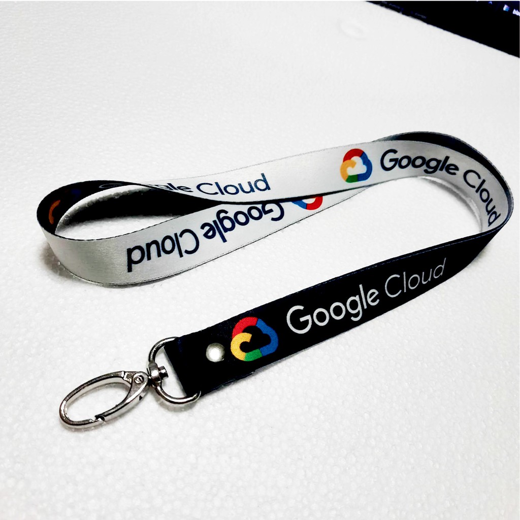 Gantungan Lanyard Printing Hanger ID Card Google Cloud ปิ๊กจริง ...