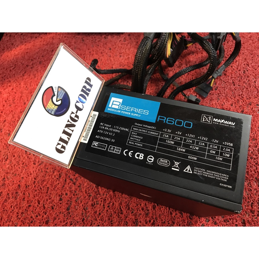 ( POWER SUPPLY ) PSU 600W NON 80+ MODULAR สายไม่ครบ - หลายรุ่น | Shopee ...