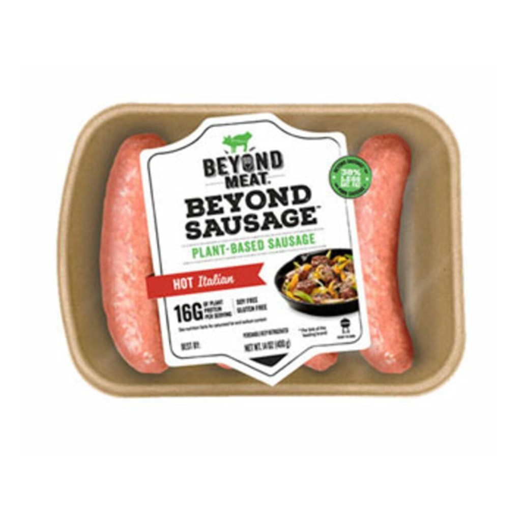Beyond Meat Hot Italian Sausage Plant Based Vegan Vegetarian 400g.14Oz ...