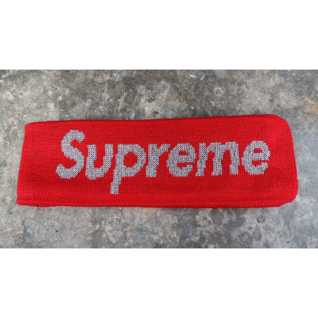 พร้อมส่ง HEADBAND SUPREME (ผ้าคาดผม) | Shopee Thailand