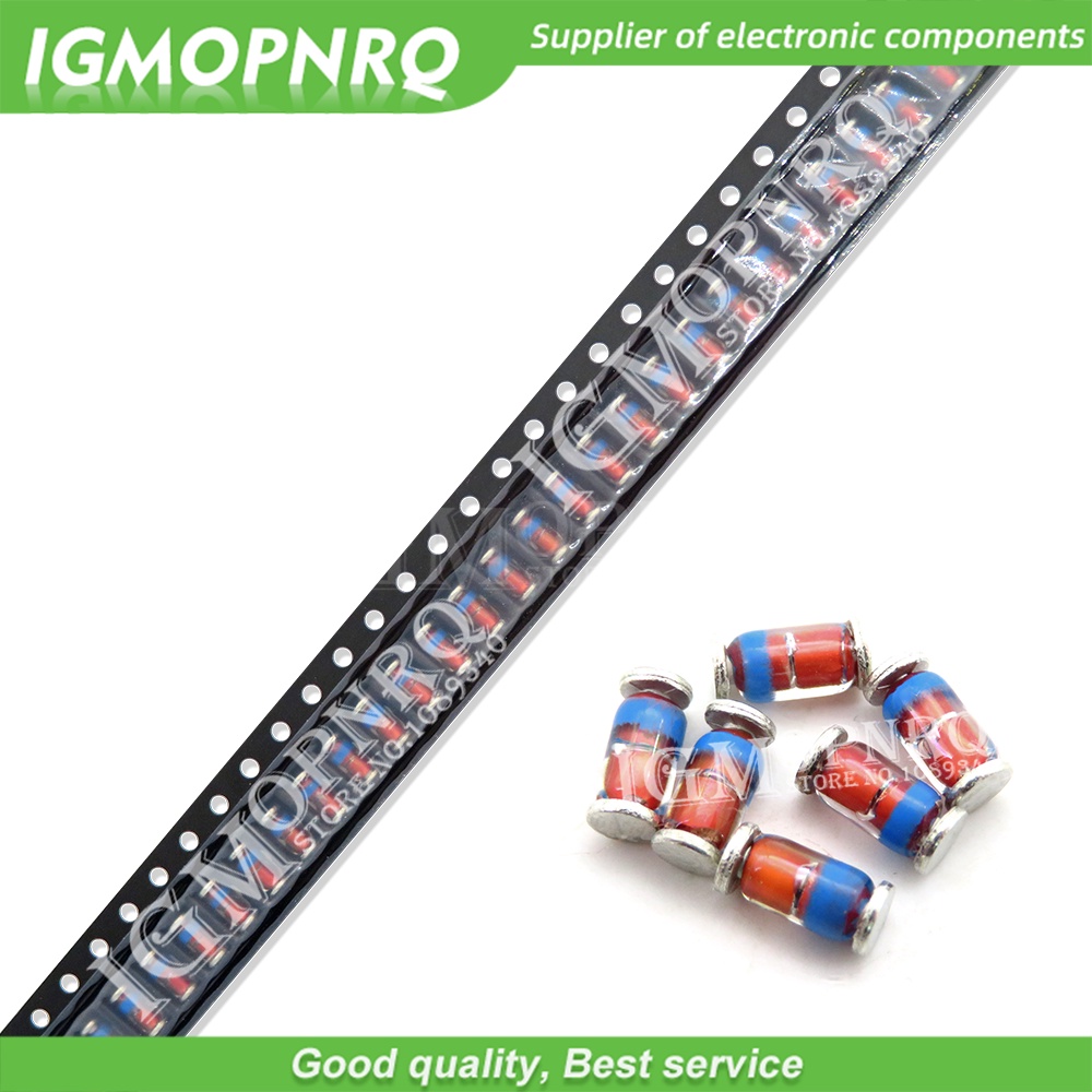 ชิปซีเนอร์ไดโอด ZM 3V 3V3 3V9 4V7 5V1 7V5 8V2 10V 12V 15V 16V 18V 20V 24V LL41 SMD 1W 20 ชิ้น ...