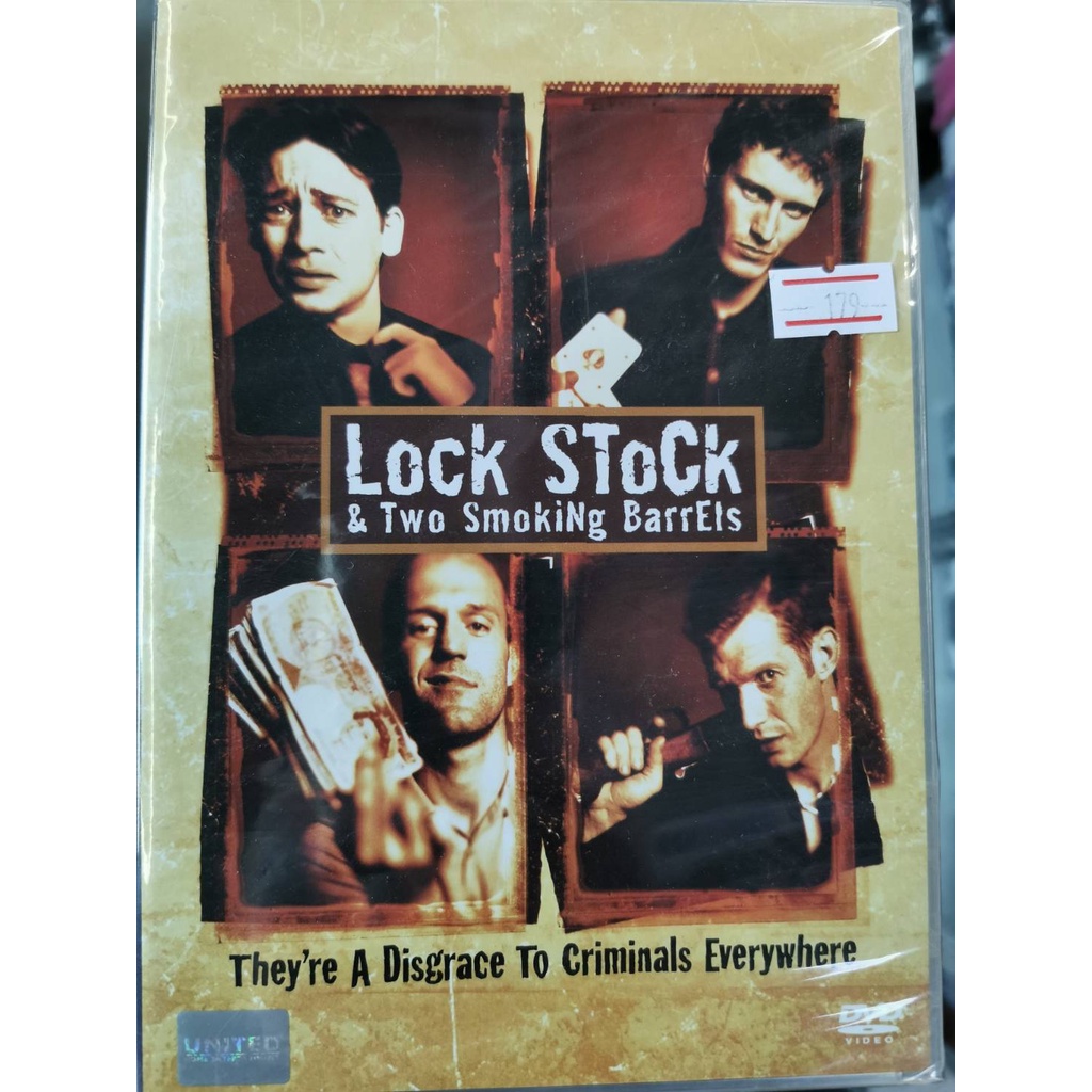 DVD : LOCK STOCK & TWO SMOKING BARRELS (1998) สี่เลือดบ้ามือใหม่หัดปล้น ...