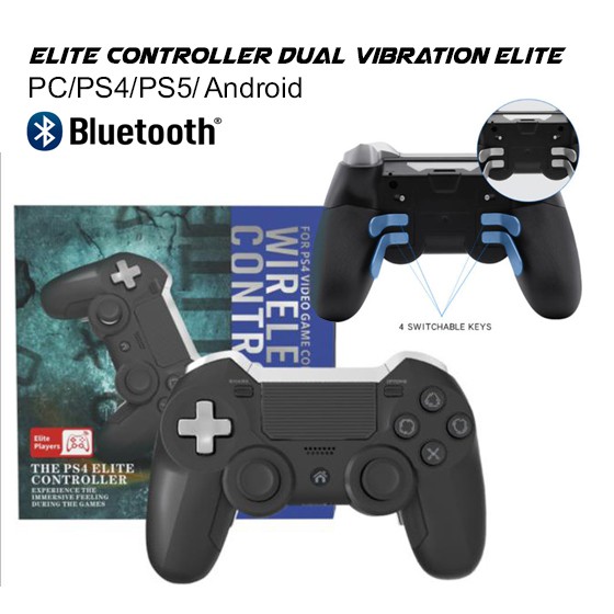 จอย PS4 Elite Wireless Controller for PC/PS4/PS5/ Android | Shopee Thailand