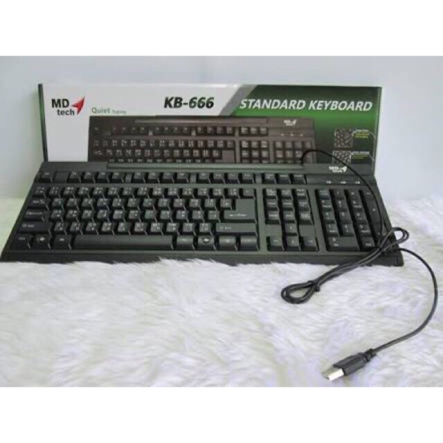 Keyboard md-666 คีบอร์ค | Shopee Thailand