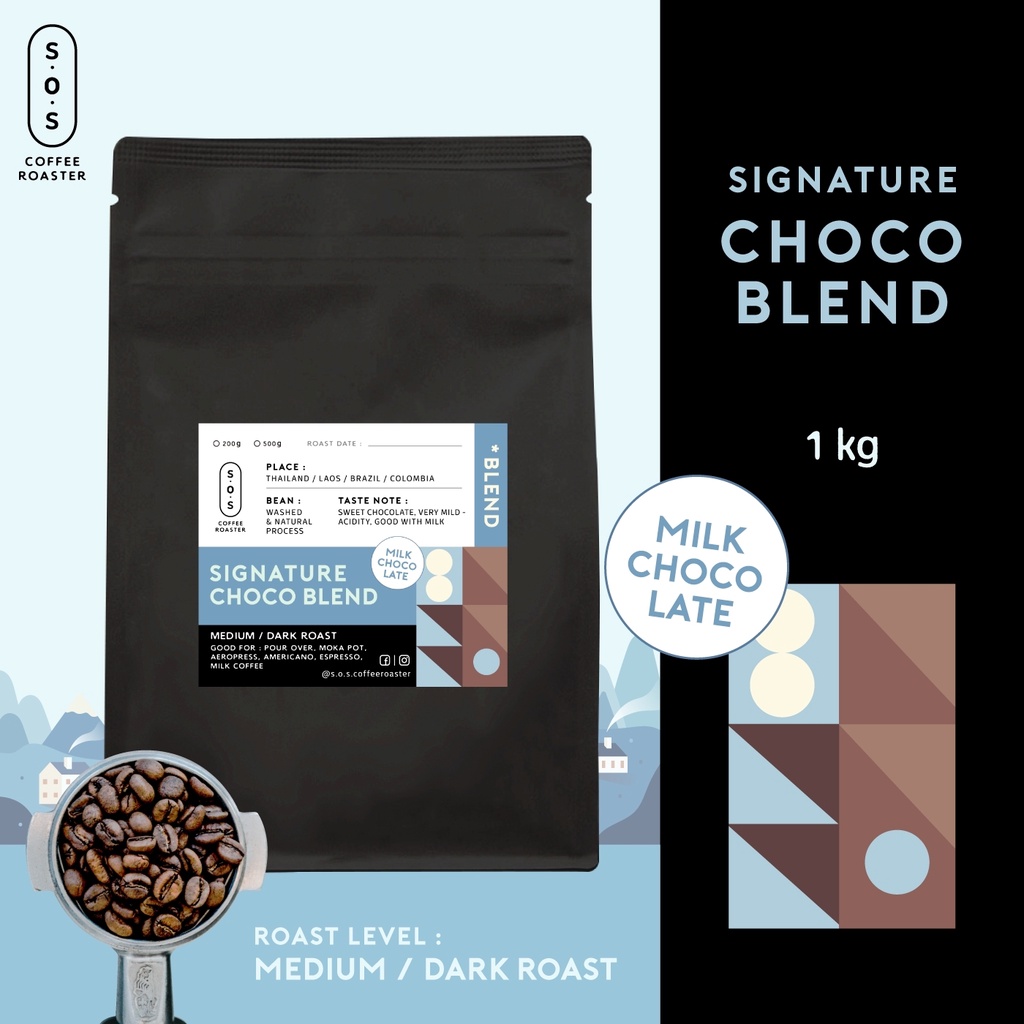 Signature Choco Blend (Blend Coffee) | Shopee Thailand