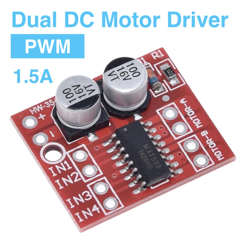 Mini Dual PWM H bridge DC motor driver | Shopee Thailand